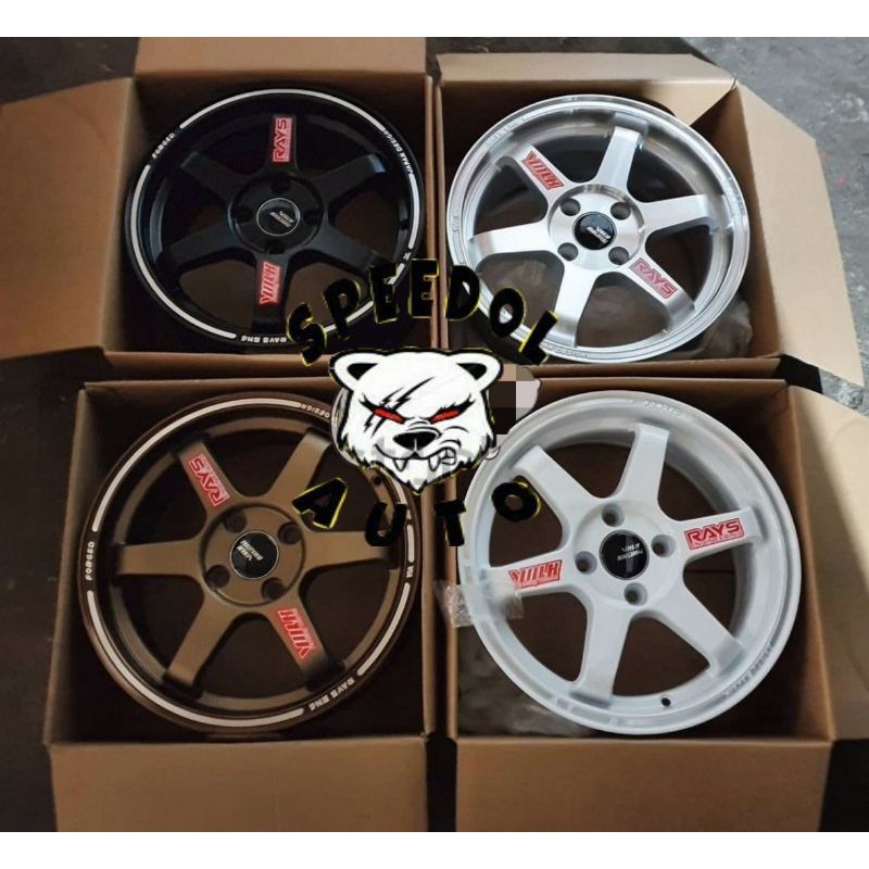 Jual Velg volk rays te37 r15 velg racing mobil volk rays te37 ring 15 | Shopee Indonesia