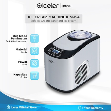 Jual Iceler Ice Cream Maker / Mesin Pembuat Es krim dan Gelato | Shopee ...