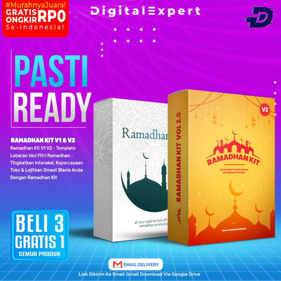Jual [TEMPLATE] Ramadhan Kit V1 V2 Ribuan Template Lebaran Hari Raya ...