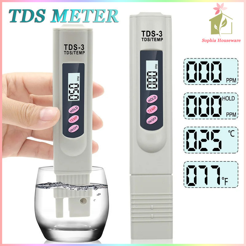 Jual TDS Meter Digital Tester Alat Pengukur Keasaman Cairan Air ...