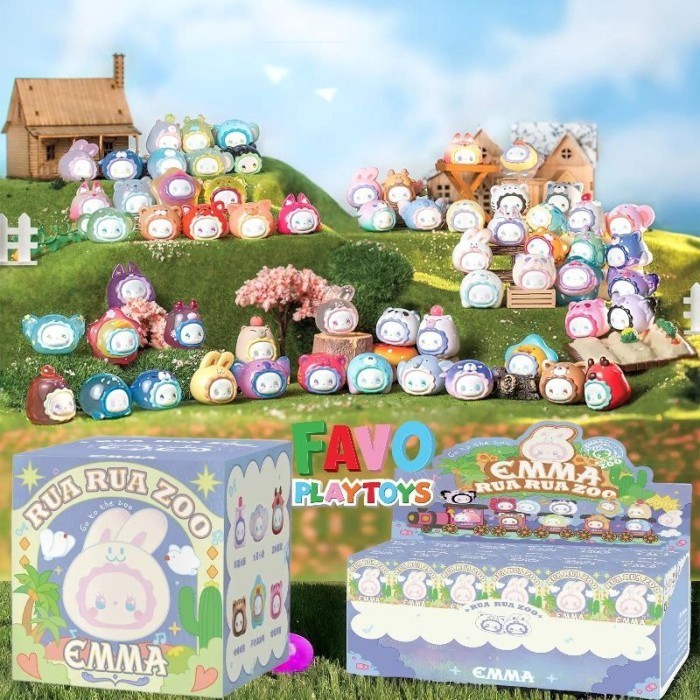 Jual MJ Studio LUCKY EMMA SECRET FOREST - Rua Rua Zoo Mini Beans Series Blind Box | Shopee Indonesia