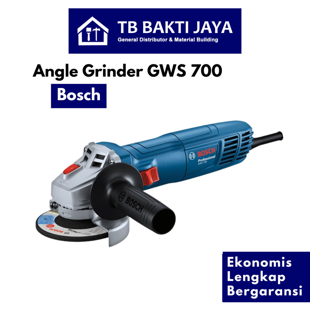 Jual Bosch GWS700 Angle Grinder 4" Mesin Gerinda Tangan | Shopee Indonesia