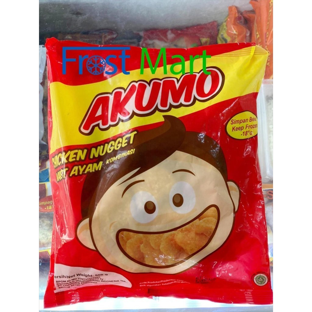 Jual Nugget Ayam Akumo Kemasan 500Gr | Shopee Indonesia