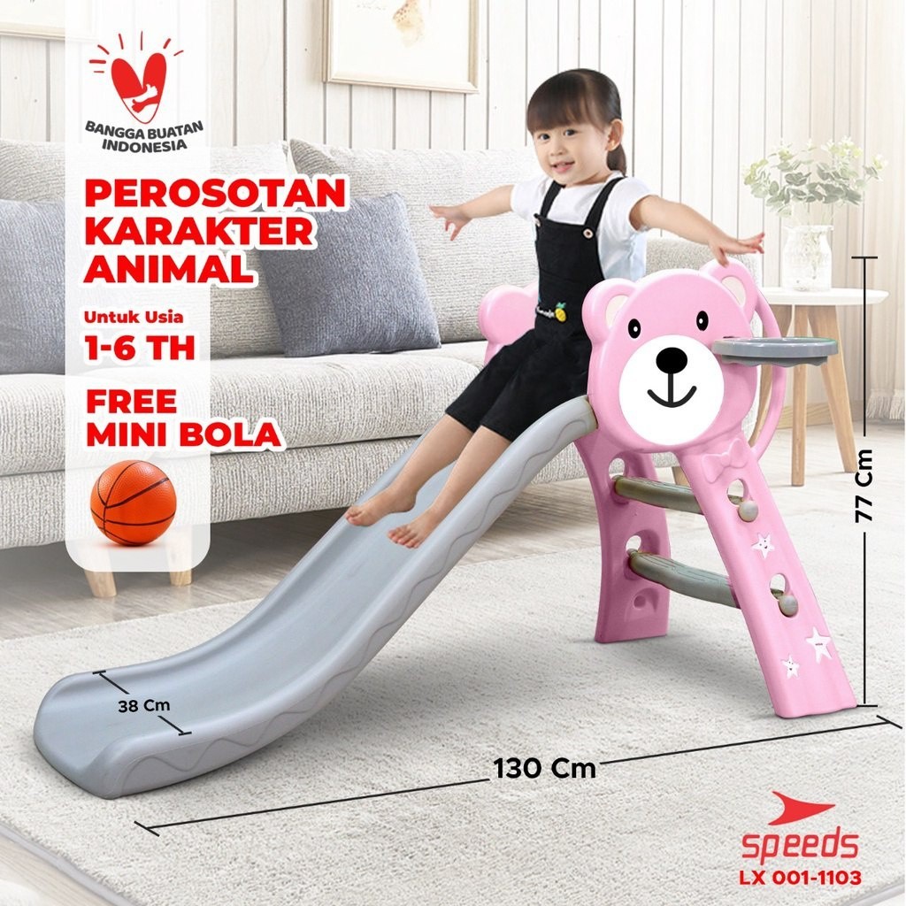 Jual MAINAN PEROSOTAN ANAK PROSOTAN SELUNCURAN ANAK BONUS RING + BOLA ...