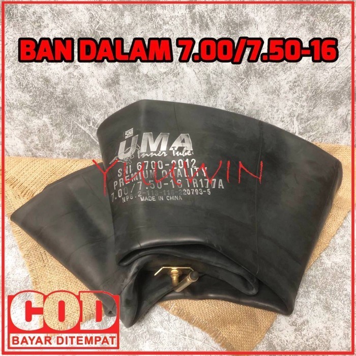 Jual BAN DALAM TRUK 750-16 BAN DALAM TRUCK 7.00/7.50-16 PENTIL PANJANG UMA | Shopee Indonesia