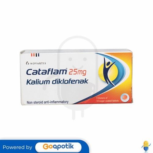 Jual Cataflam 25 Mg Box 50 Tablet | Shopee Indonesia