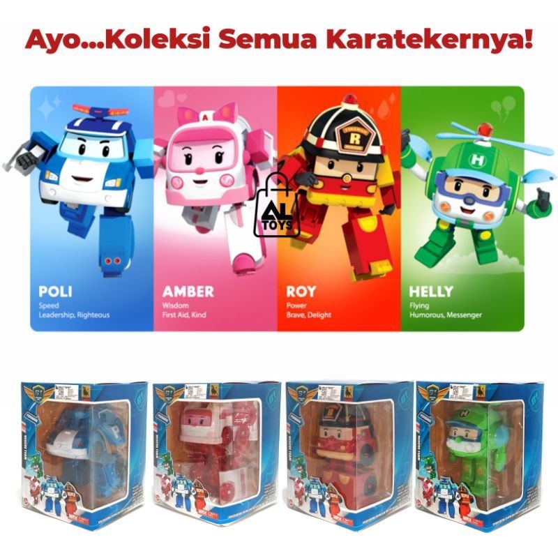 Jual MAINAN MOBIL ROBOT ROBOCAR POLII 2IN1 MOBIL BERUBAH JADI ROBOT ...