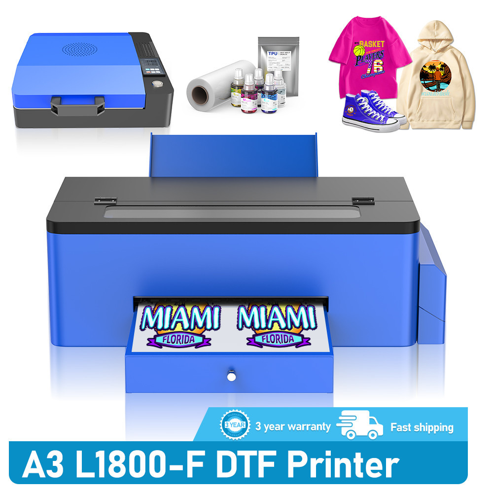 Jual DTF Printer A3 L1800 DTF Transfer Printer with White Ink ...