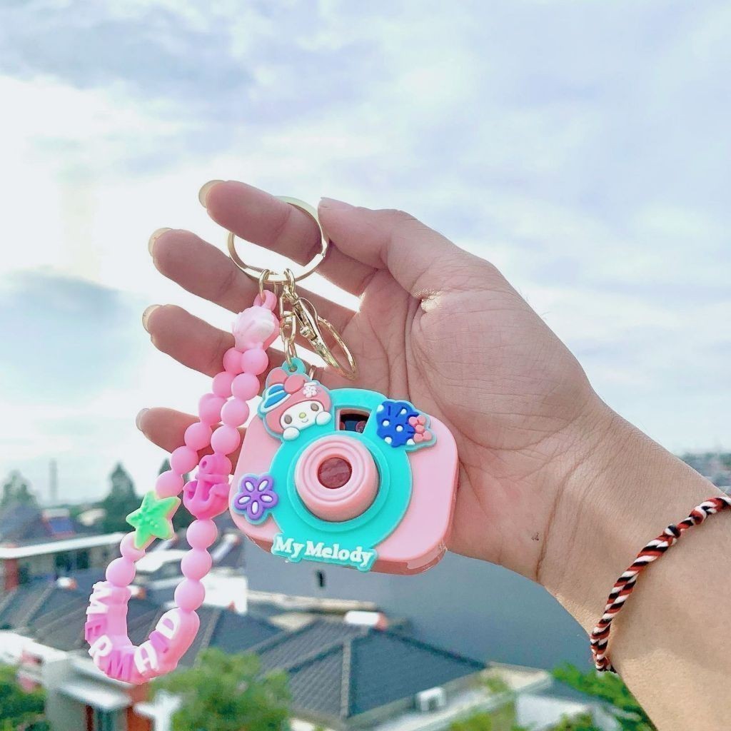 Jual [OR] Sanrio Mini Kamera Lucu Gantungan Kunci Mainan Camera ...