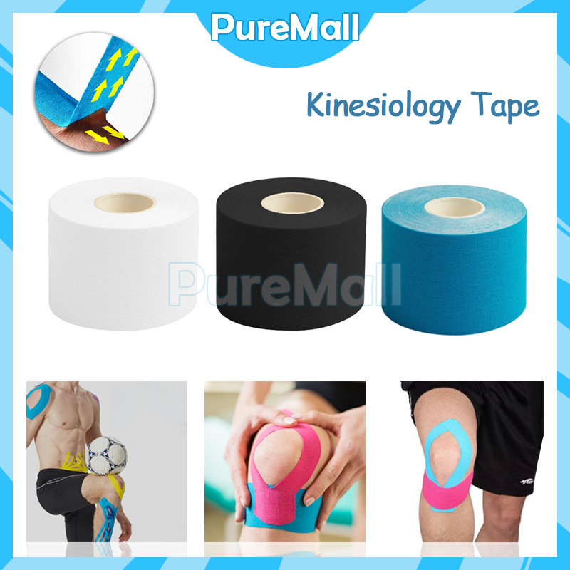 Jual Olahraga Perban Terapi Otot 5cm X 5m / Tape Otot Taping Muscle ...