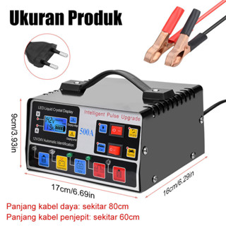 Jual Charger Aki Mobil Motor 12V-24V 800A/Charger Aki Otomatis Smart Intelligent Auto Repair ...