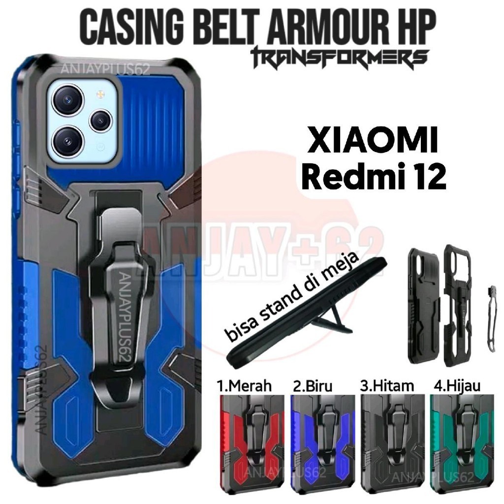 Jual Casing Untuk Hp XIAOMI REDMI 12 Hardcase i-Crystal Transformers ...