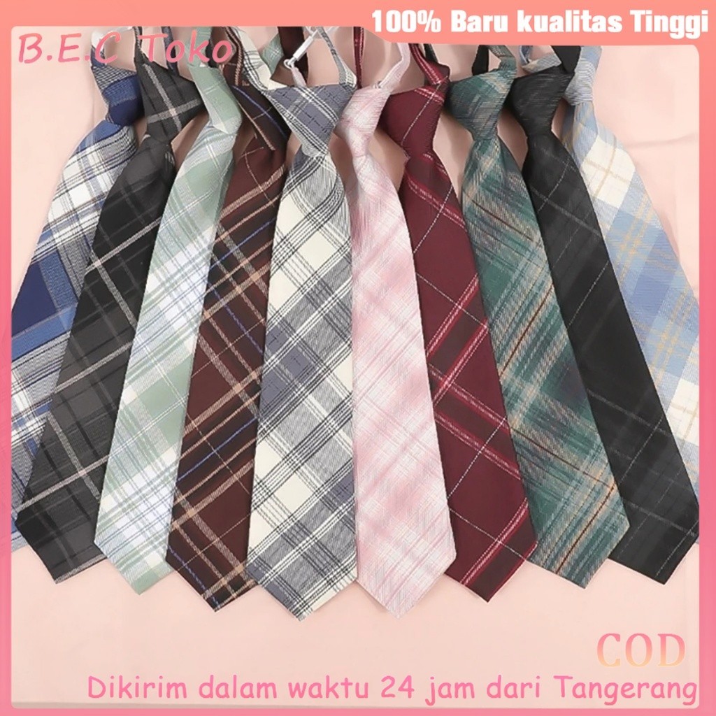 Jual Dasi Cewe Warna Dasi Wanita/Color Neck Tie/College Malas Dasi ...