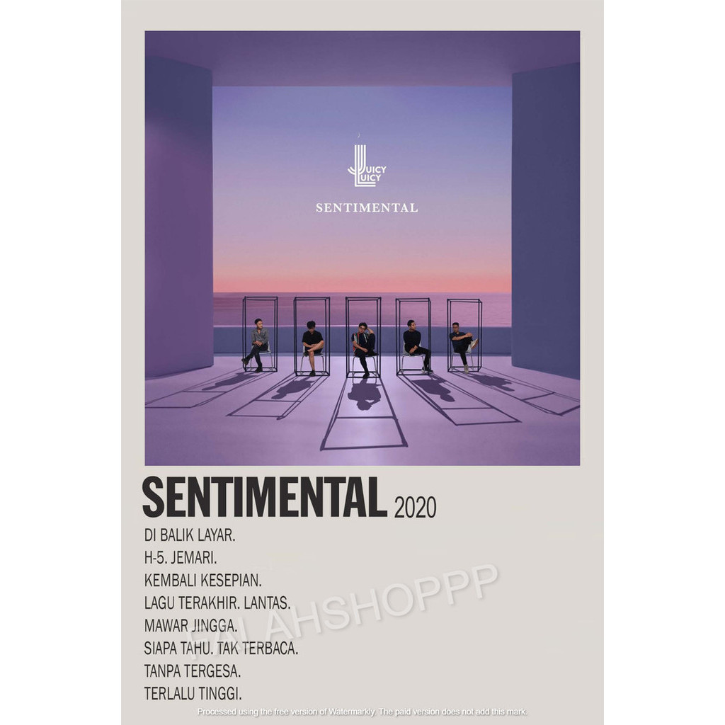 Jual Poster Album Sentimental - Juicy Luicy | Shopee Indonesia