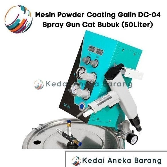 Jual Mesin Powder Coating Electrostatic Spray Gun Machine Galin DC-04 ...