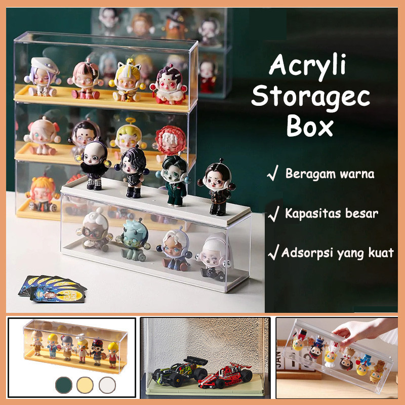Jual Display Storage Transparent Boxes / Figure Showcase Organizer ...