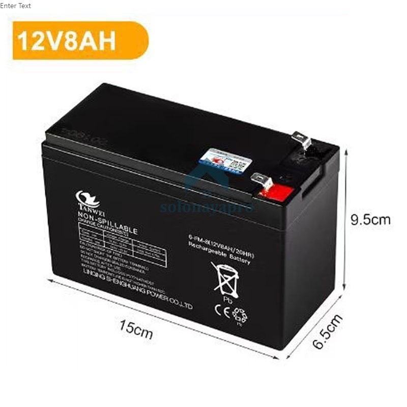 Jual Aki Battery 8AH msa hitam / aki tangki semprot/aki mobil mainan/aki battery batre accu ...