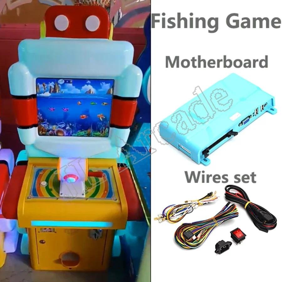 Jual Fishing Hunter Motherboard for Arcade Game Machine, PCB with Cable ...