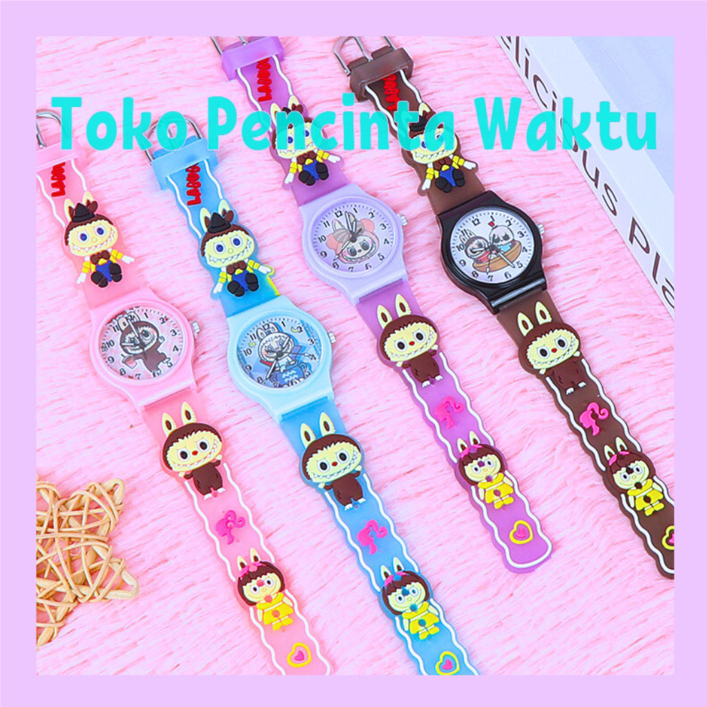 Jual 【Promo】jam tangan anak Labubu laki-laki den jam tanagan perempuan ...
