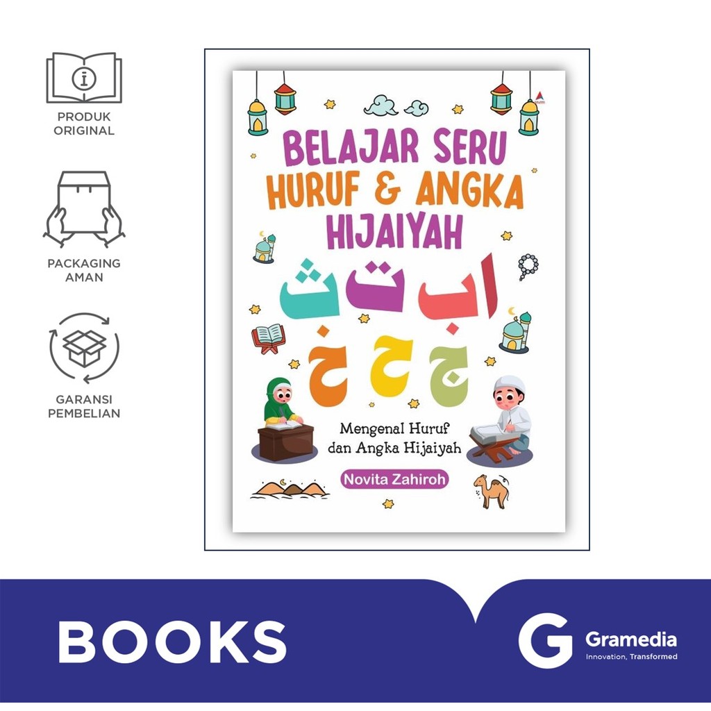 Jual BELAJAR SERU HURUF & ANGKA HIJAIYAH : Mengenal Huruf dan Angka ...