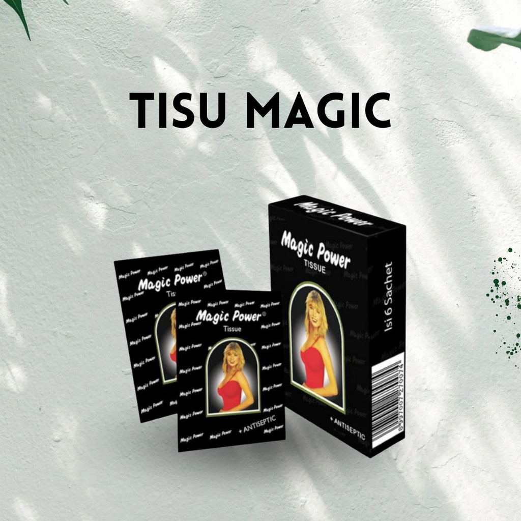 Jual Tissue Magic Power Tisu Power Magic Classic 1kotak isi 6 Sachet ...