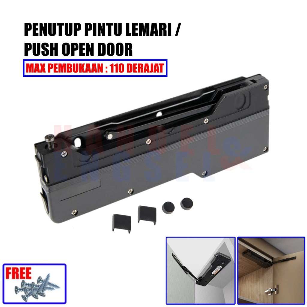 Jual Push Open Door Divice Penutup Pintu Otomatis Push Open Door Device ...