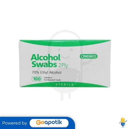 Jual Onemed Alcohol Swab Box 100 Sachet | Shopee Indonesia
