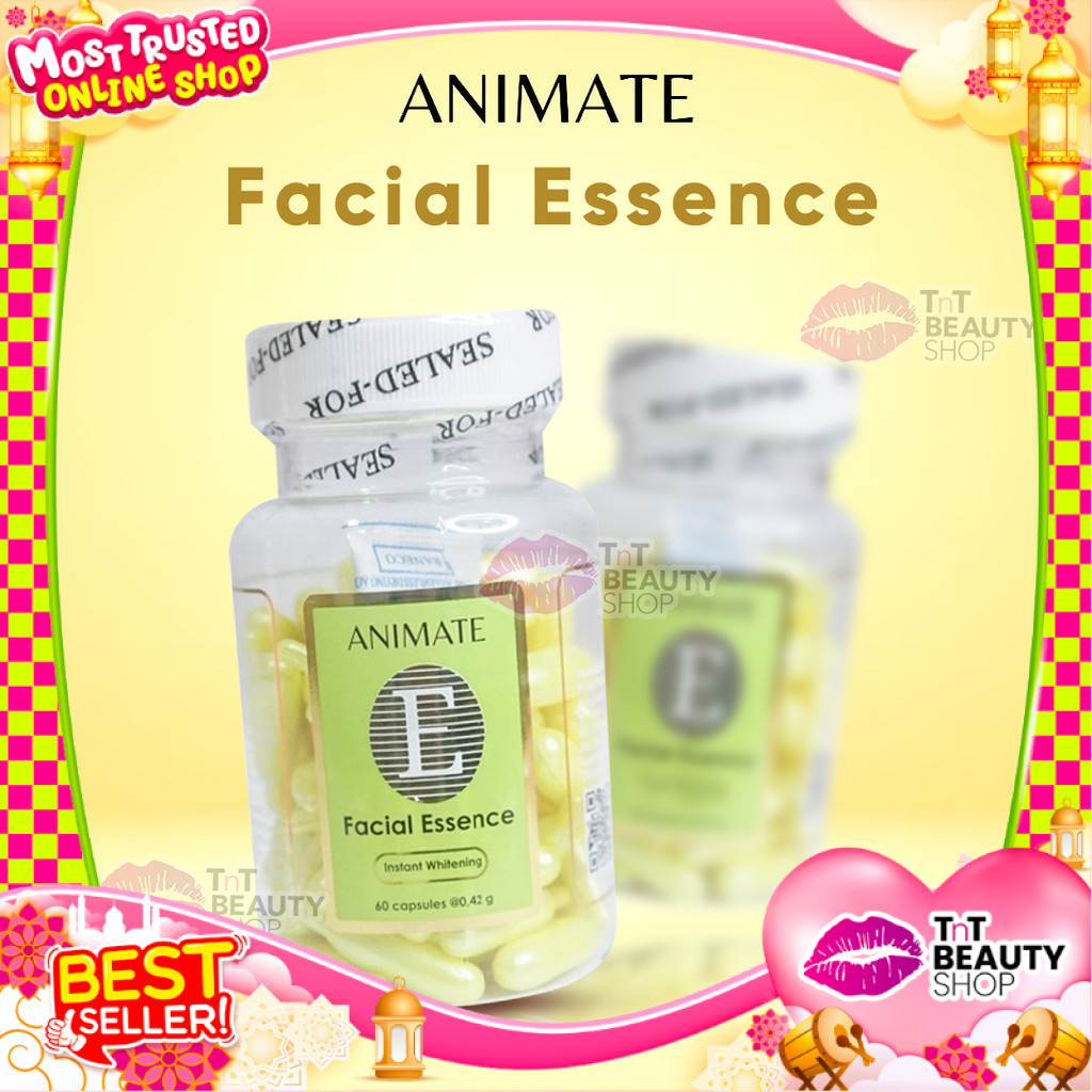 Jual ANIMATE E Facial Essence Instant Whitening - Serum Wajah Isi 60 ...