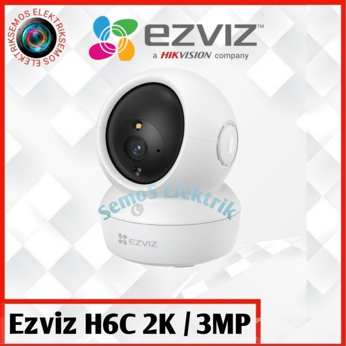 Jual KAMERA Ezviz H6c Pro 2K 3MP Smart Wifi Pan Tilt IP Camera CCTV ...