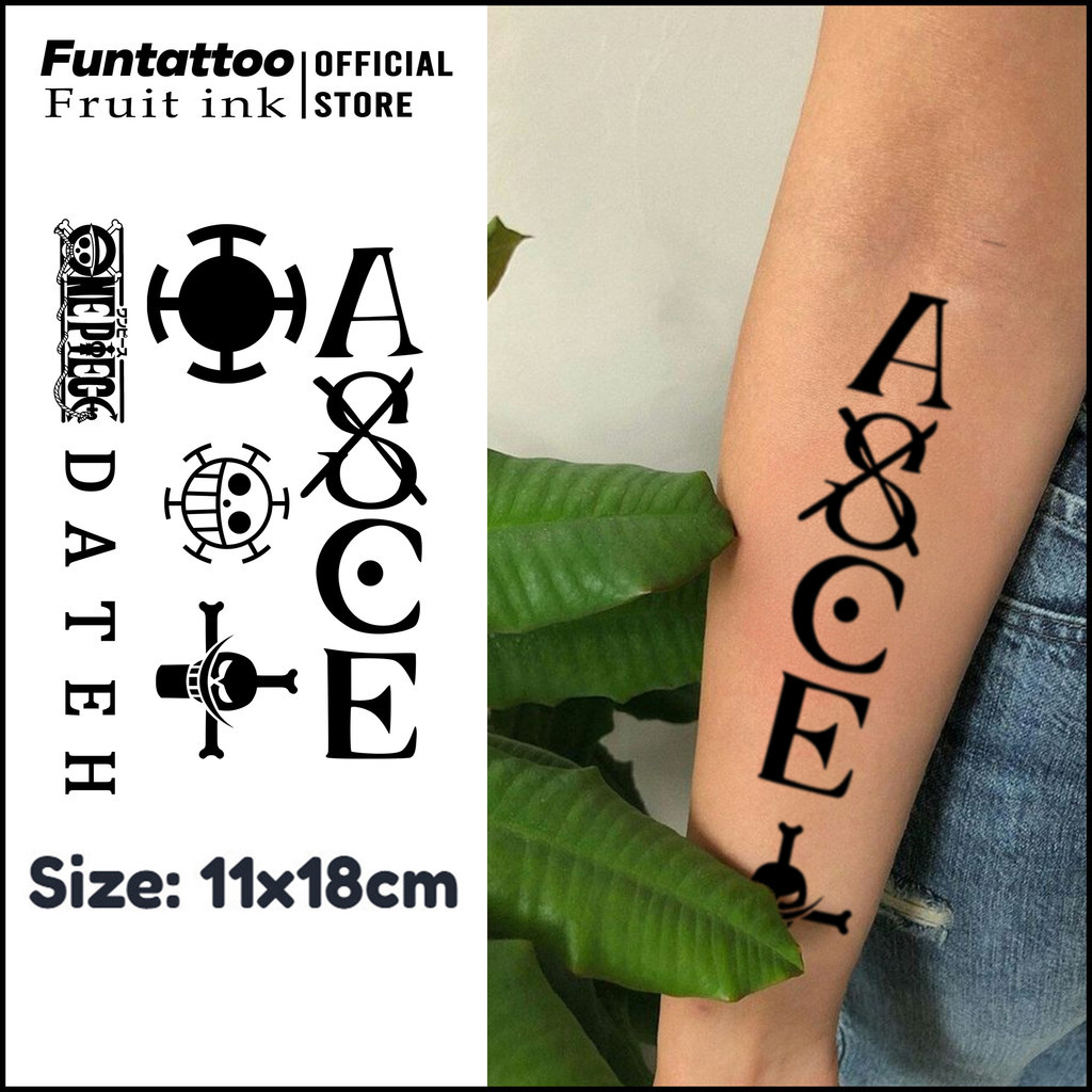 Jual Funtattoo - Tato Fruit Ink One Piece Tahan Lama 15 hari anti air ...