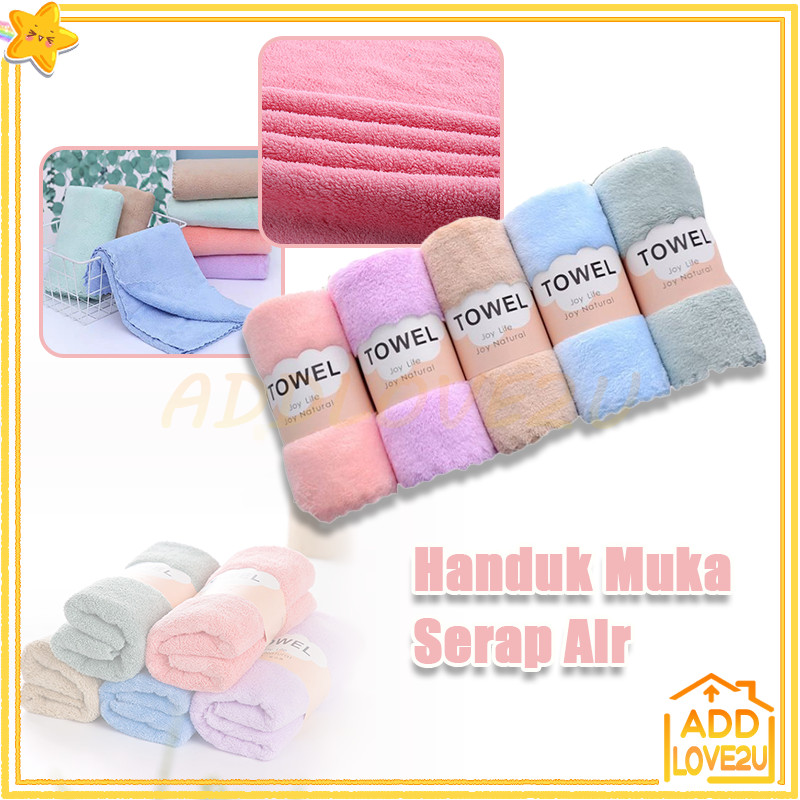 Jual Handuk Mandi Microfiber Bulu Premium 35 x 75 cm/Handuk Muka Tebal ...
