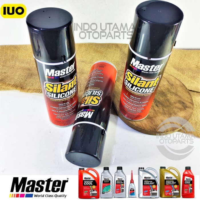 Jual Master Silant Silicone Silicon Spray Pelumas Universal Bening Anti air | Shopee Indonesia