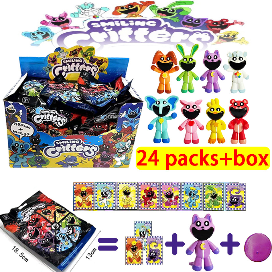 Jual Anime Smiling Critters figures Mystery Box Blind Box Toys Gifts ...