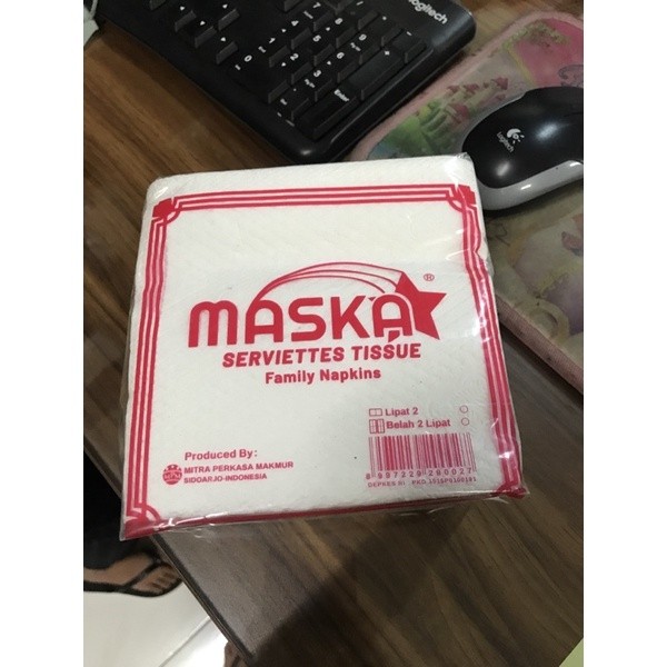 Jual [LF] tissue maska / tissue minyak / tissue dapur / tisu lembaran ...