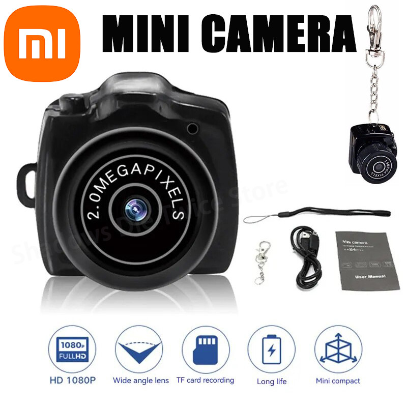Jual Xiaomi Mini Camera Camcorder 1080P Micro DVR Camcorder Ultra Small ...