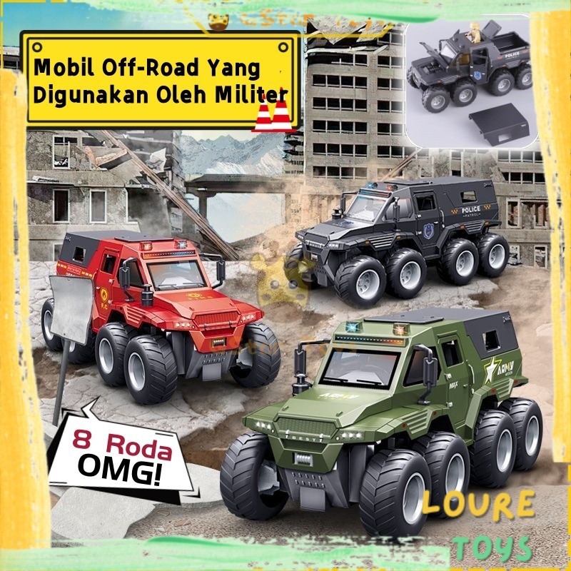 Jual Mainan Mobil Off-Road 8 Roda Climbing Car Rock Crawler dengan ...