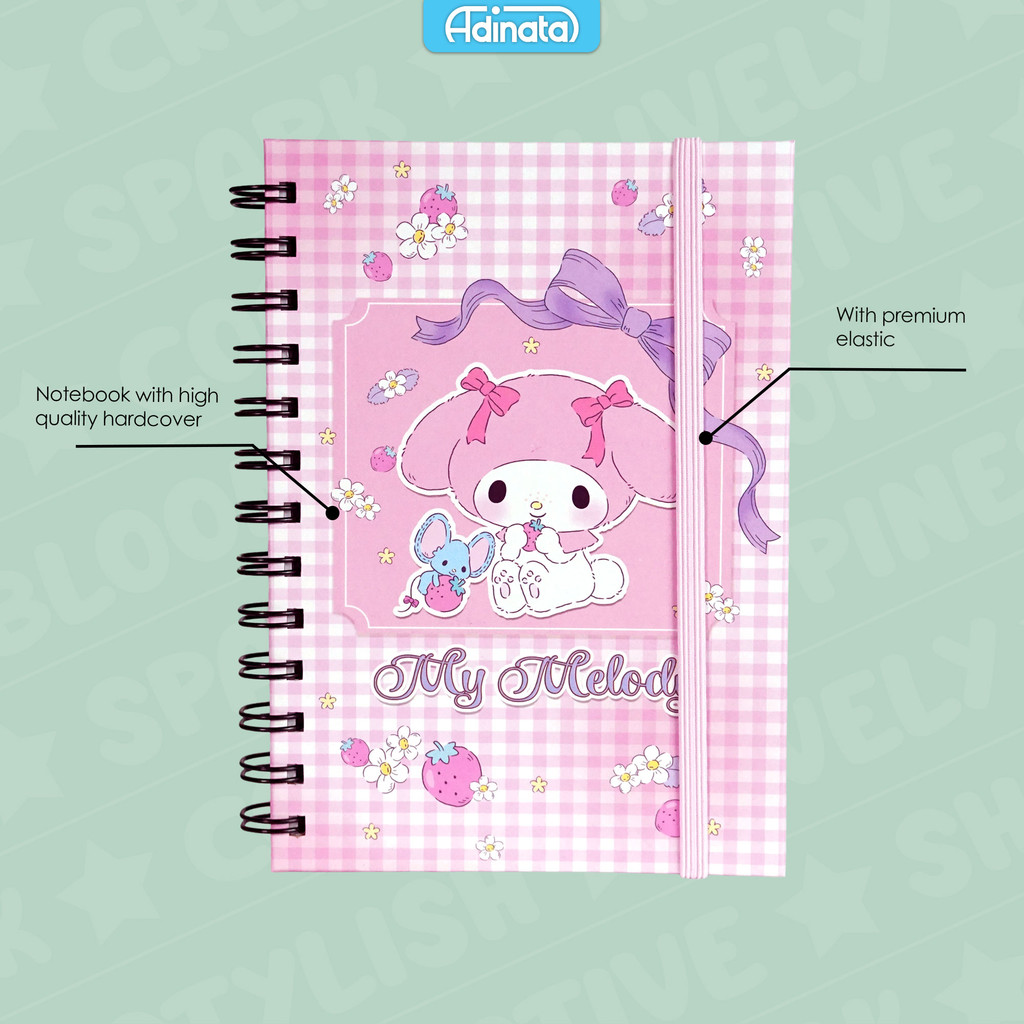 Jual My Melody B6 Notebook 2513-4812 - Adinata / Buku Catatan / Memo ...