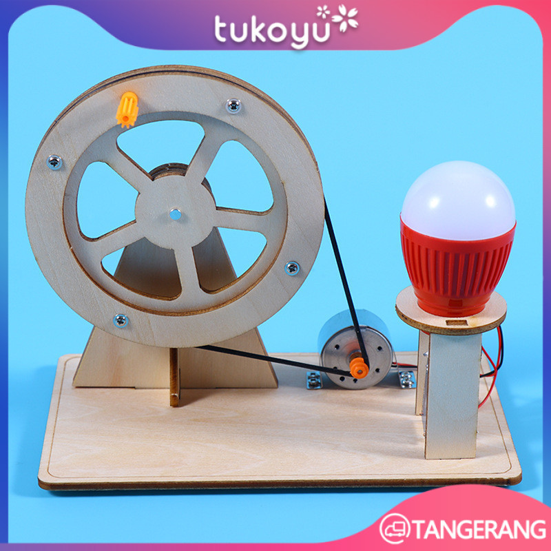 Jual Mainan Edukasi Diy Robot Car Rakitan Generator Bohlam Kayu Untuk ...