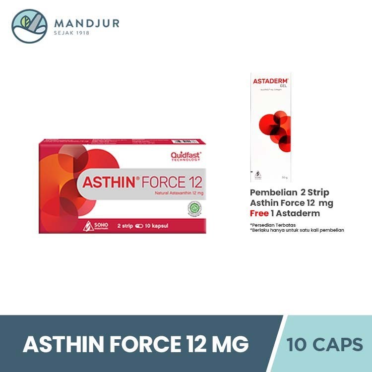 Jual Asthin Force 12 Mg 10 Kapsul - Antioksidan Alami Menjaga Kesehatan ...