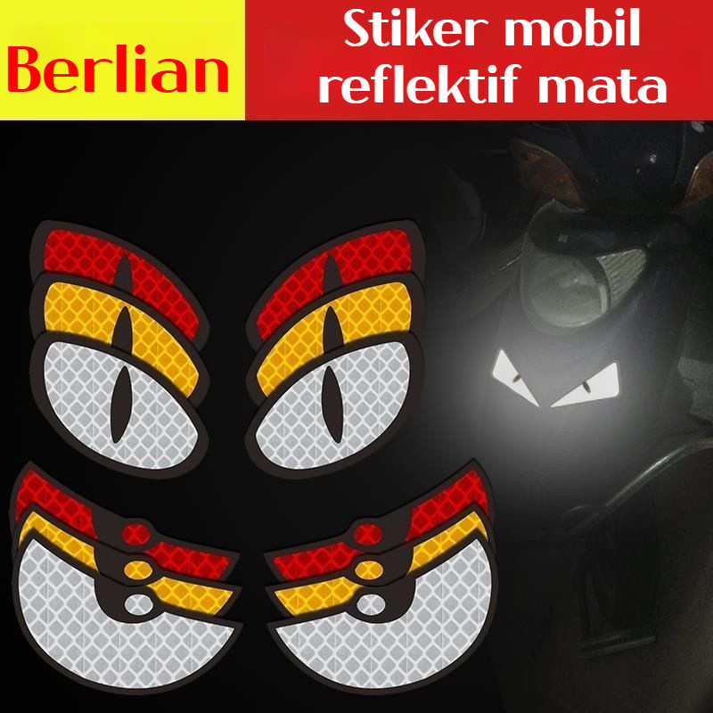 Jual MATA Stiker Mobil /Dekorasi Unik Kreatif MATA/Stiker Mata Besar ...