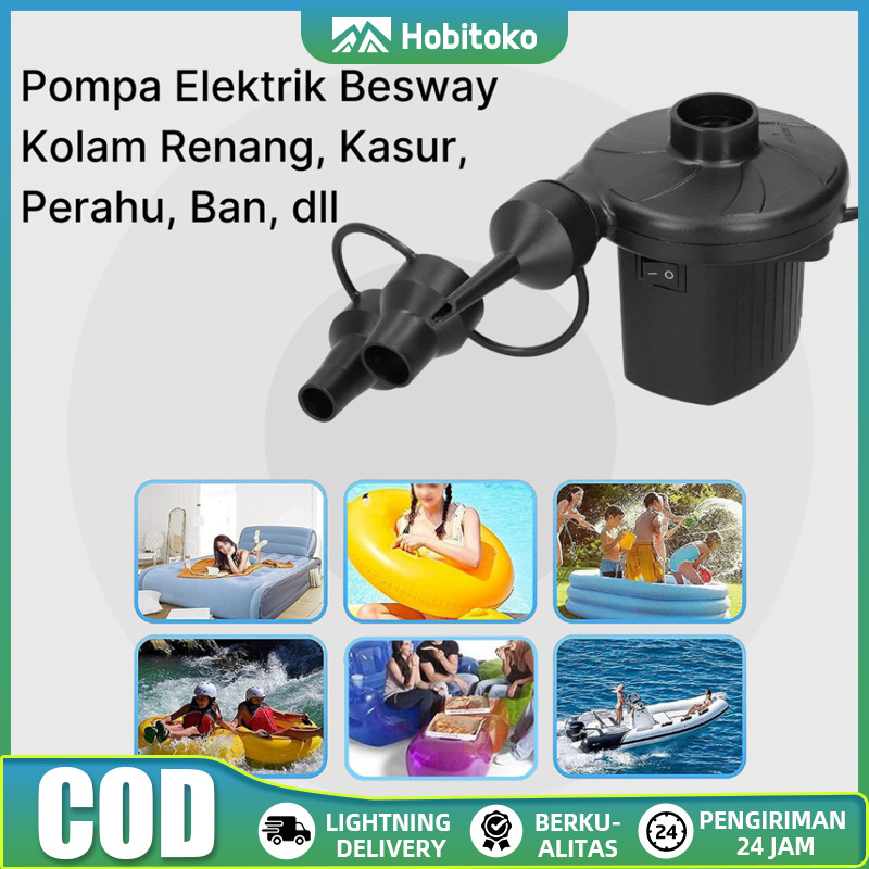 Jual Pompa udara elektrik/kolam renang kasur elektrik pompa udara/kasur ...