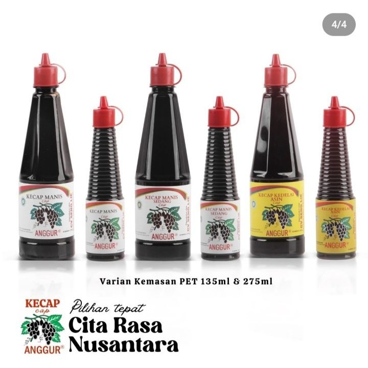 Jual CAP ANGGUR Kecap Manis 600mL | Shopee Indonesia