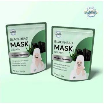 Jual MEMEY N203R Blackhead Mask Gelatin | Masker Komedo 40g | Shopee ...