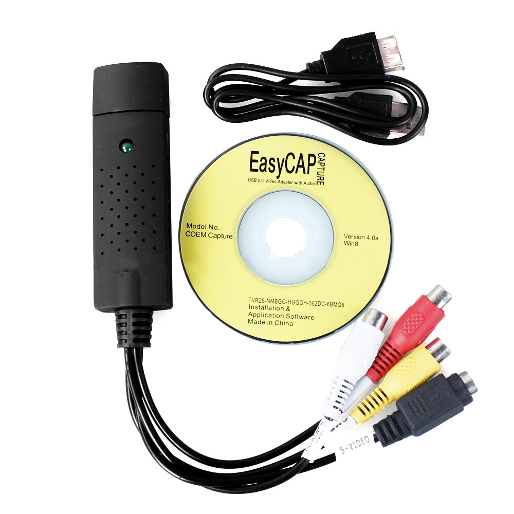 Jual VONETS Easycap Easy Cap RCA USB 2.0 TV DVD VHS Video Capture ...