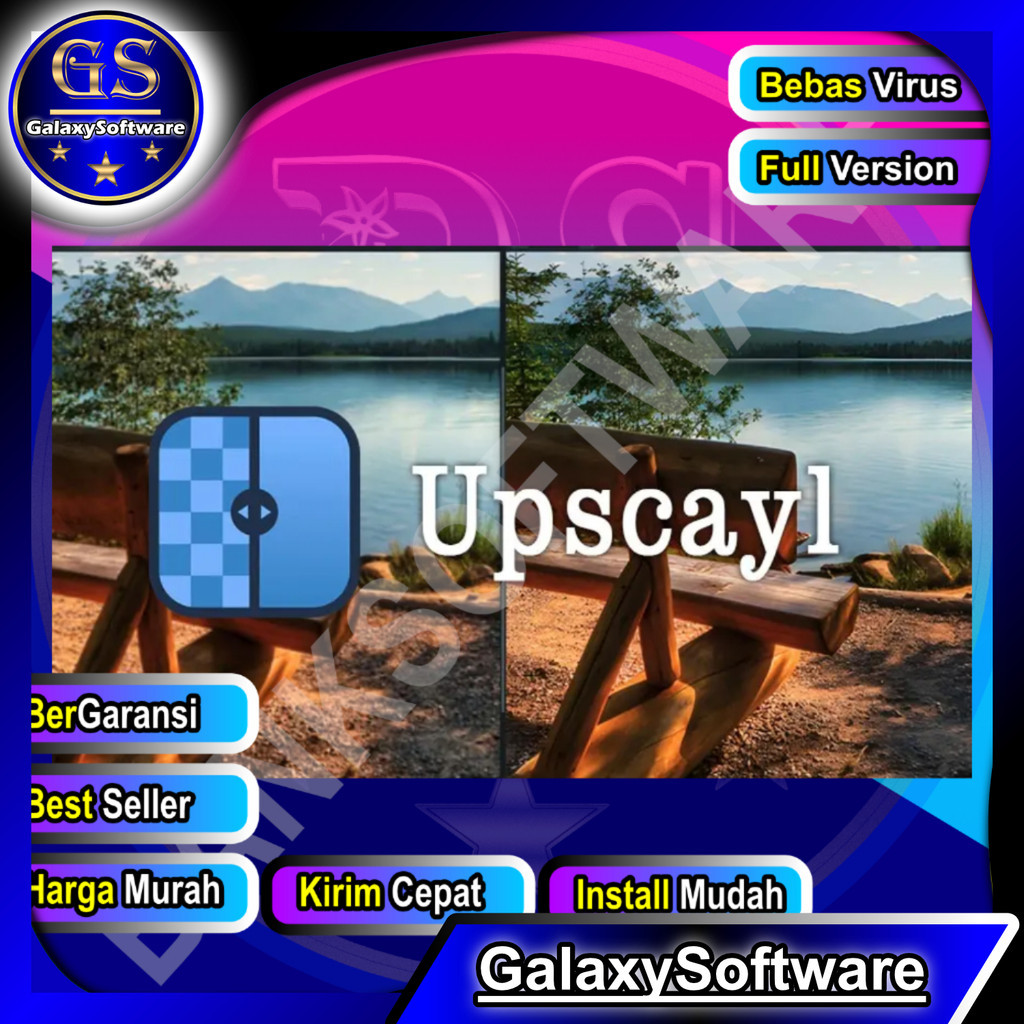 Jual Upscayl v2.15 2024 Win | Mac Os Lifetime Full Version desain grafis - GalaxySoftware ...