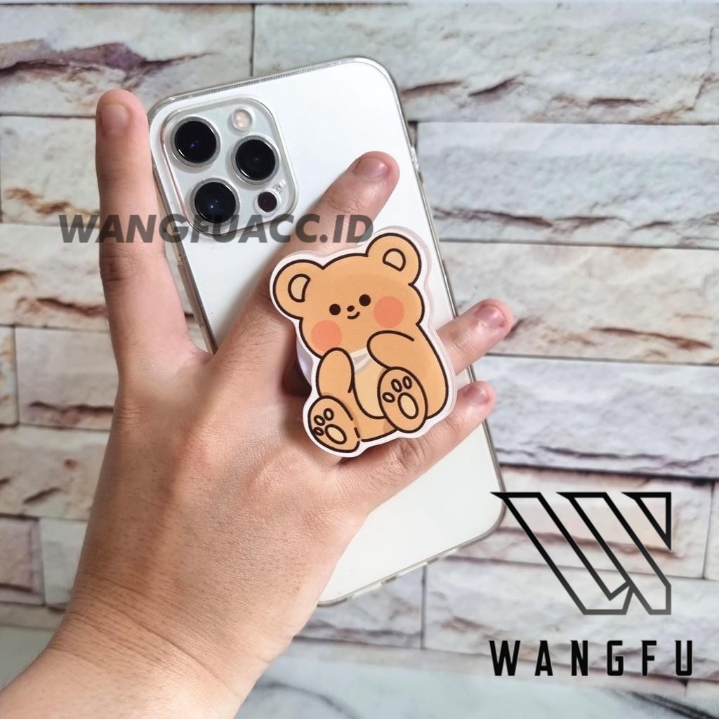 Jual Popsocket Airbag Motif Kartun Lucu Untuk hp AKRILIK ACRYLIC GRIPTOK putih | Shopee Indonesia