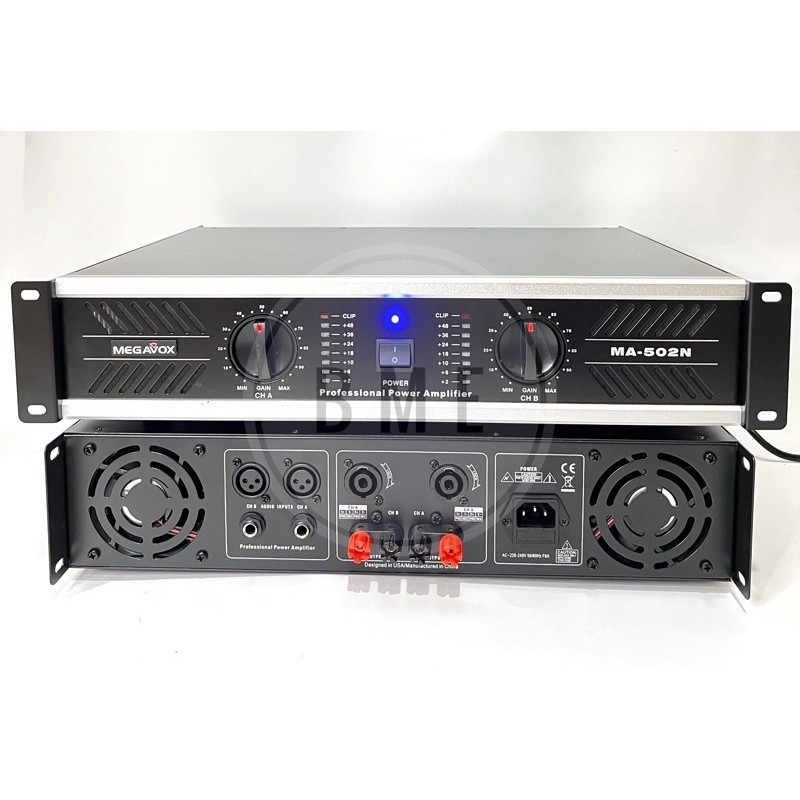 Jual POWER AMPLIFIER MEGAVOX MA 502 POWER AMPLI MEGAVOX MA502 ORIGINAL ...
