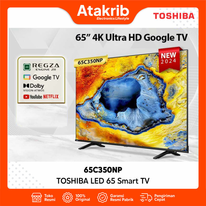 Jual TOSHIBA LED 65 65C350NP 4K UHD Google TV - Dolby Vision | Shopee ...