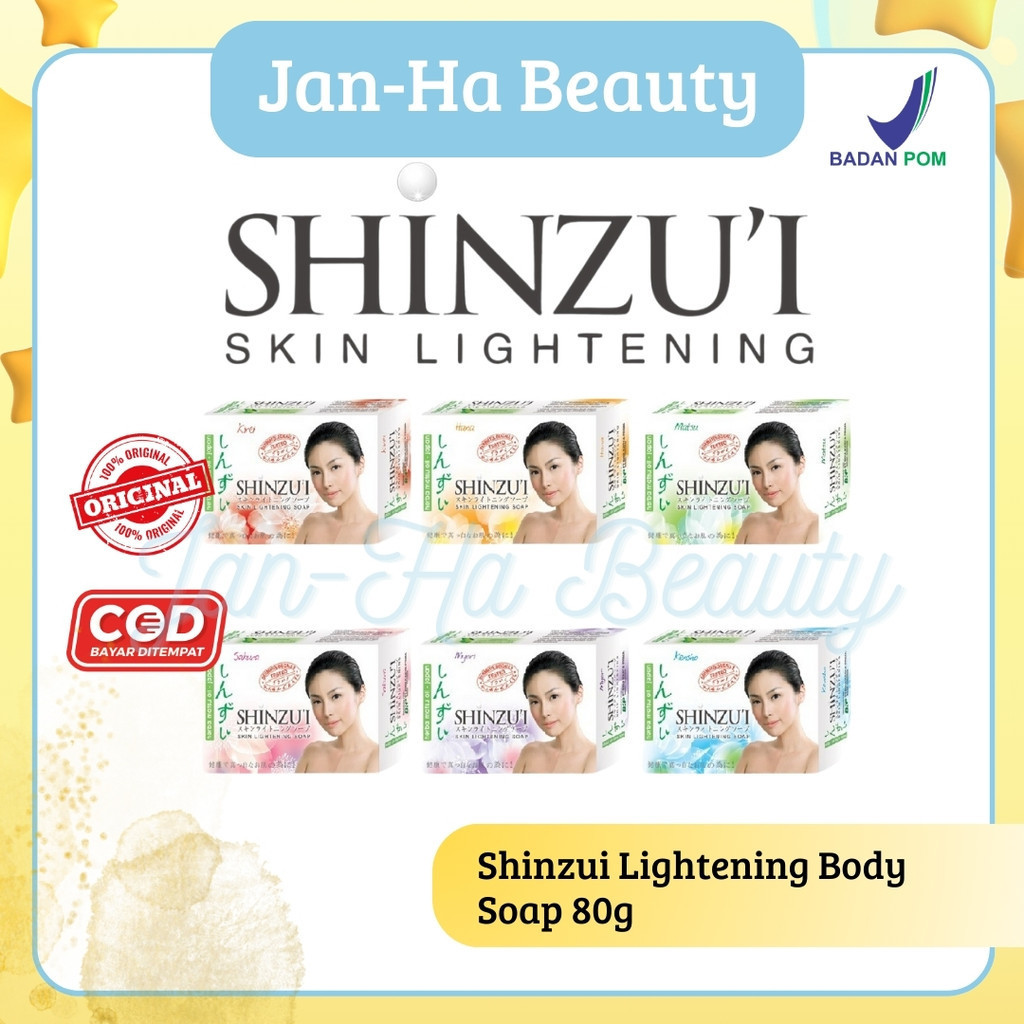 Jual Shinzui Sabun Batang 80gr | Shinzui Bar Soap Hana Kensho Kirei ...