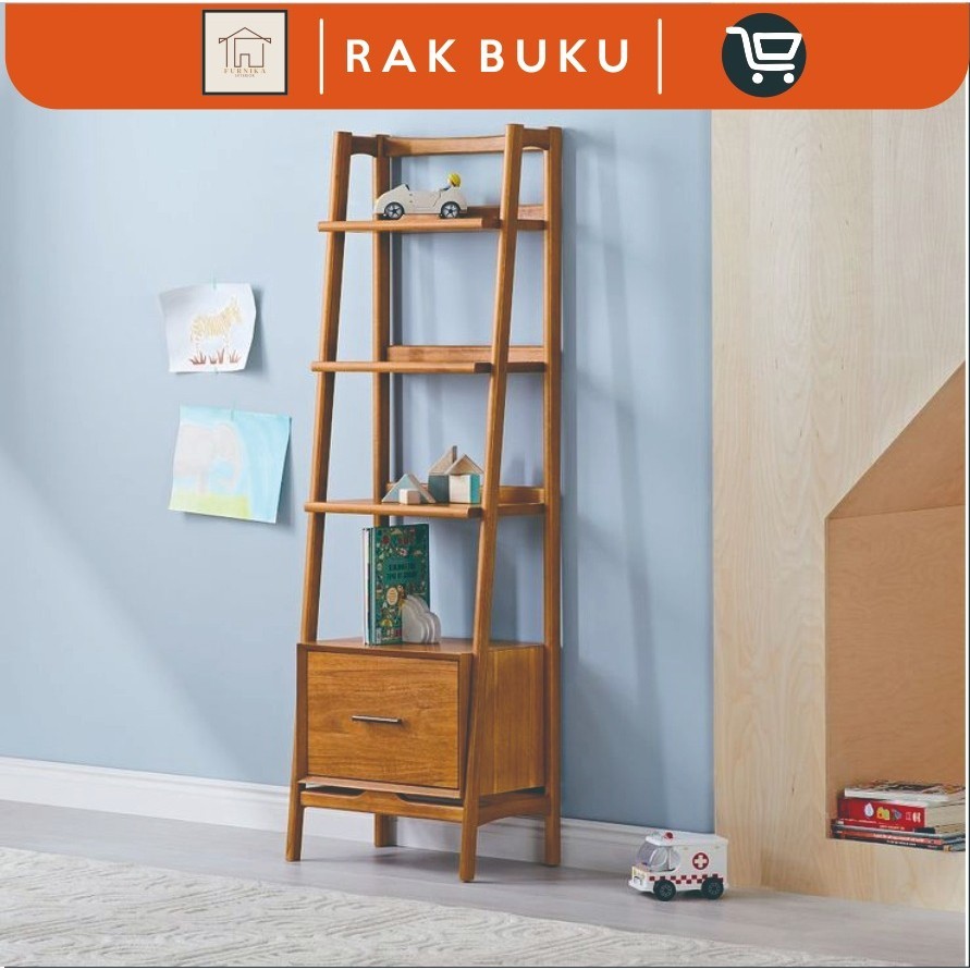 Jual RAK TANGGA/ RAK LACI BAWAH/ RAK KAYU/ RAK SERBAGUNA/ RAK TANGGA 5 ...